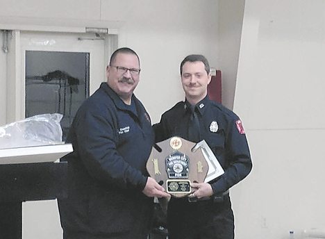 Fox named Firefighter of Year | News, Sports, Jobs - The Freeman Journal